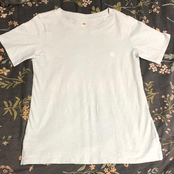 Spartina 449 | Tops | Spartina 449 0 Cotton Classic Crewneck Split Hem ...